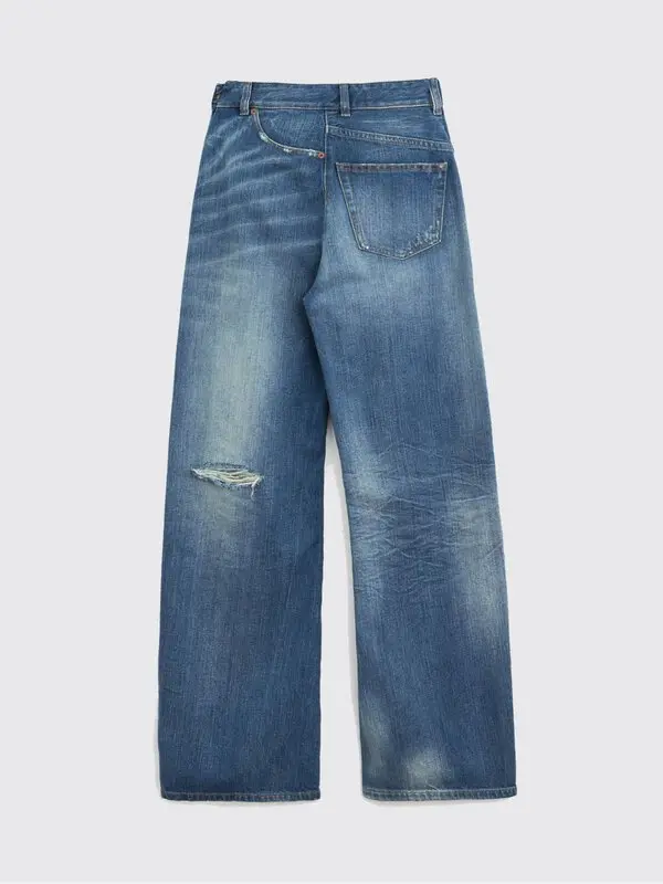 MAISON MARGIELA Distressed Wide Leg Jeans