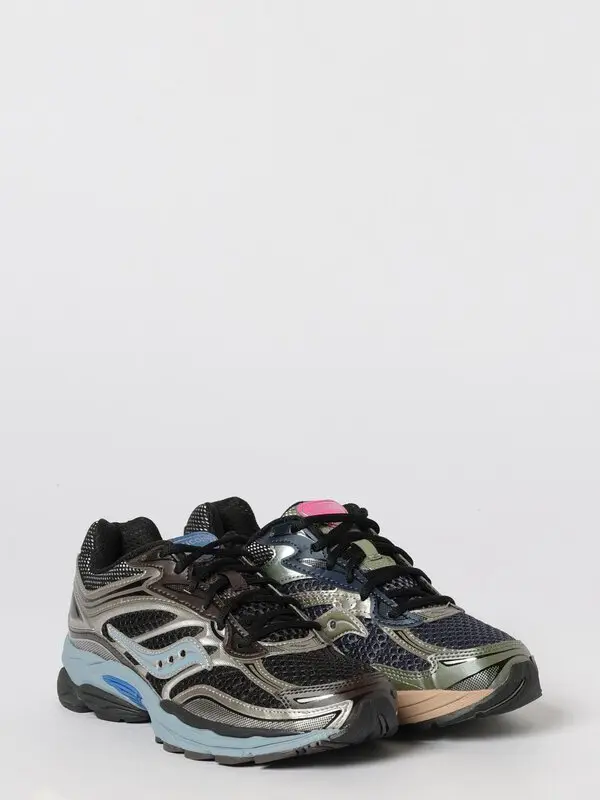 Saucony Progrid Omni Og Mesh And Rubber Sneakers - Blue