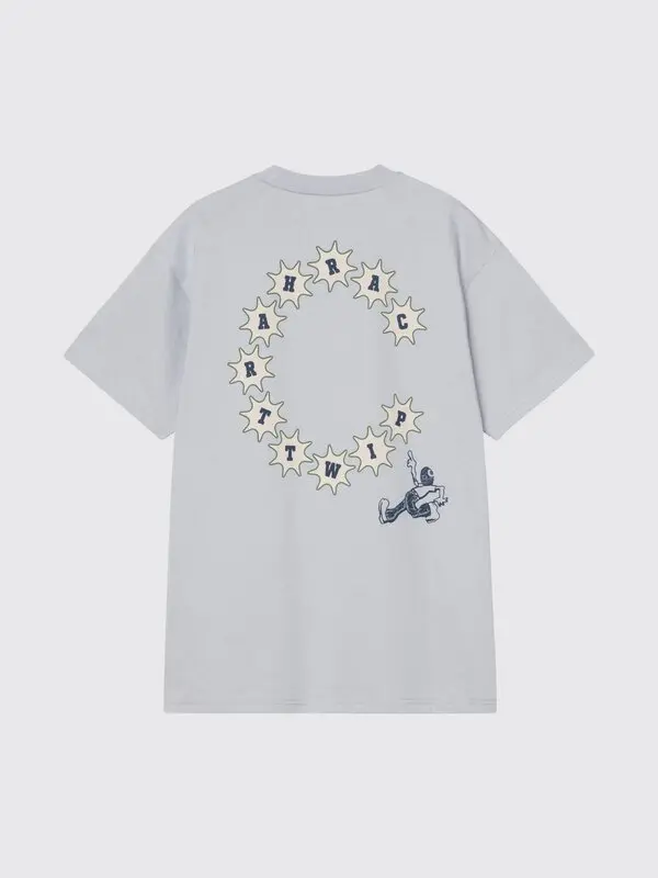 Carhartt Work In Progress Cotton T-shirt With Logo Print