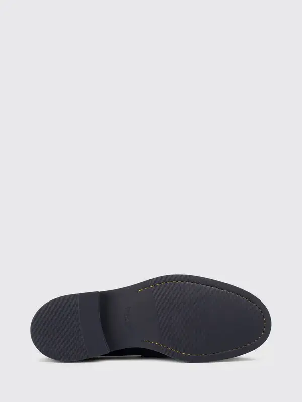 DOUCAL'S Suede Calfskin Loafers - Blue