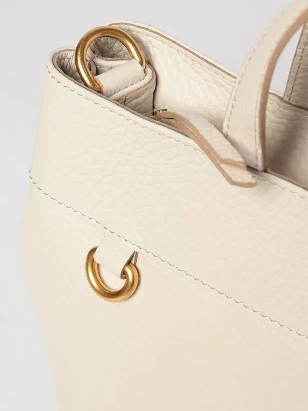 GIANNI CHIARINI Ottavia Hammered Leather Bag - Sand