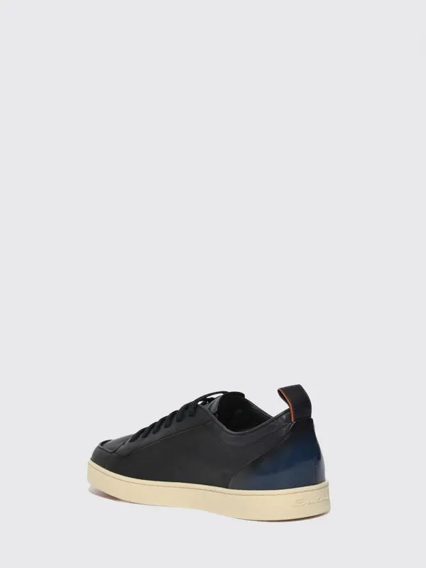 Santoni Lace-up Sneakers - Blue