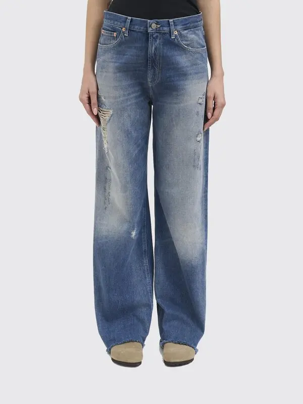 DONDUP Wide Leg Jeans - Blue