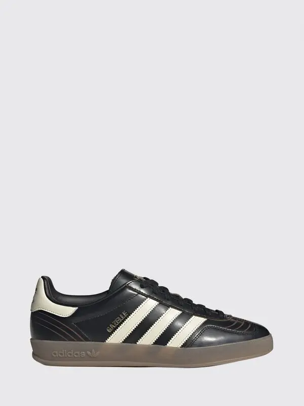 ADIDAS ORIGINALS Gazelle Indoor Leather Sneakers - Black