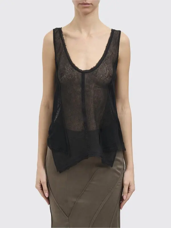 YEHUAFAN Sheer Tank Top