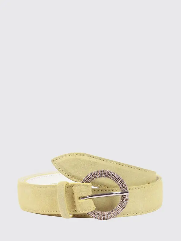 ORTIGNI Embellished Belt - Yellow