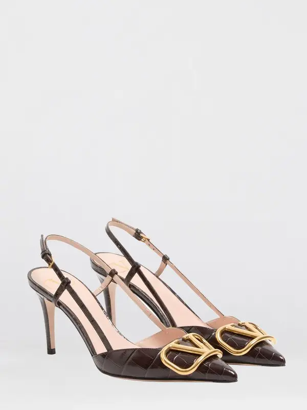 Valentino Garavani Slingback Pumps - Brown