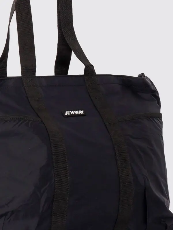 K-WAY Saint Malo Recycled Nylon Tote Bag - Black