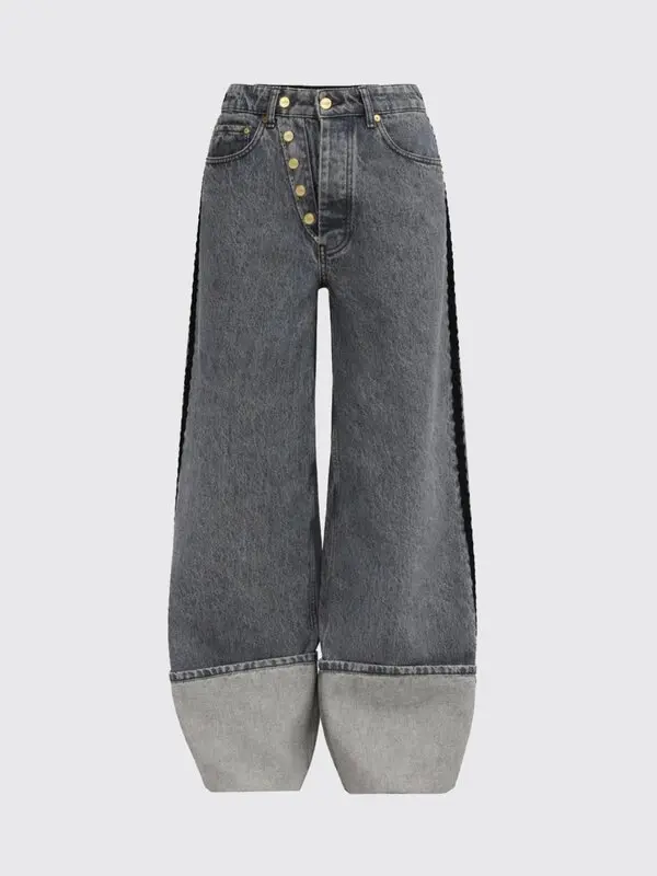 GANNI Denim Wide-leg Jeans