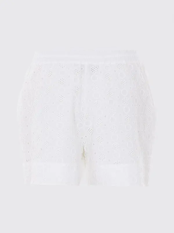 Pinko Sangallo Shorts With Drawstring - White