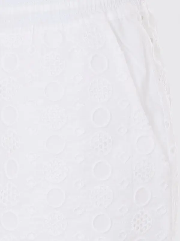 Pinko Sangallo Shorts With Drawstring - White