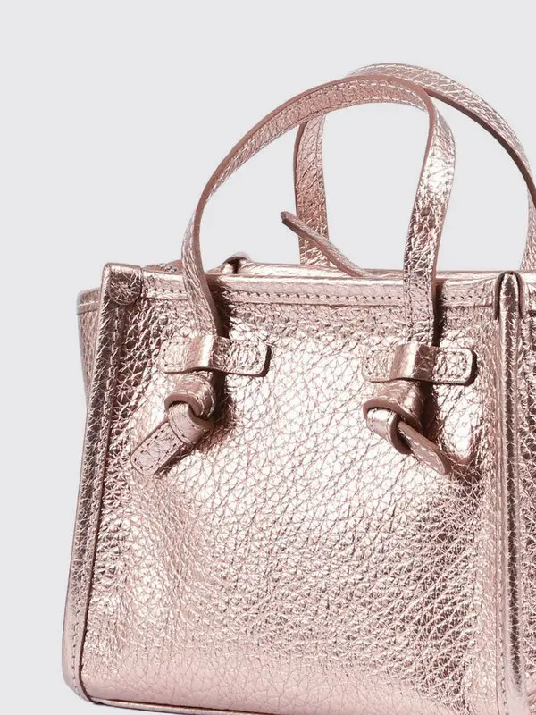 GIANNI CHIARINI Miss Marcella Hammered Leather Mini Handbag - Multicolor