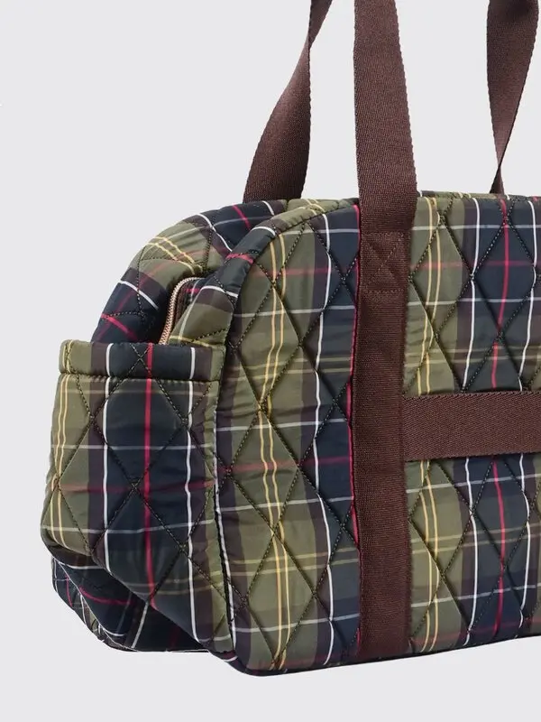 Barbour Quilted Tartan Travel Bag