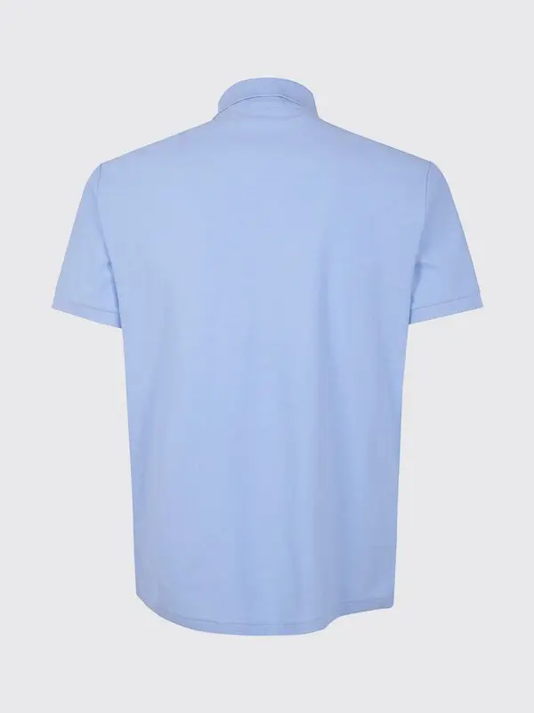 Polo Ralph Lauren Cotton Polo Shirt With Logo - Blue