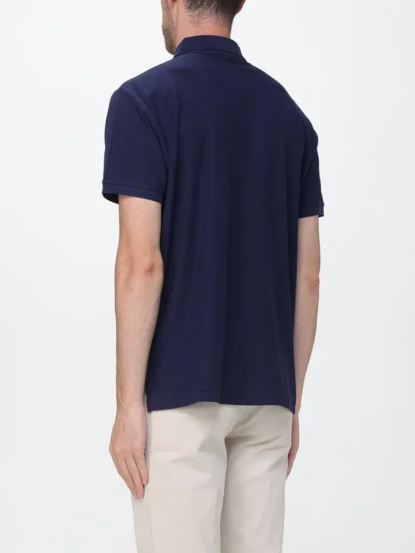 Polo Ralph Lauren Cotton Polo Shirt With Logo - Blue