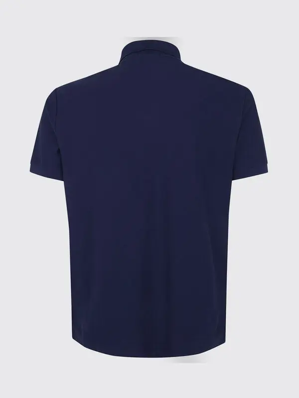 Polo Ralph Lauren Cotton Polo Shirt With Logo - Navy