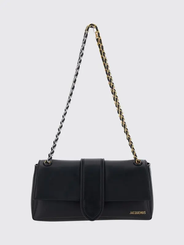 Jacquemus Le Bambino Chaîne Leather Bag - Black