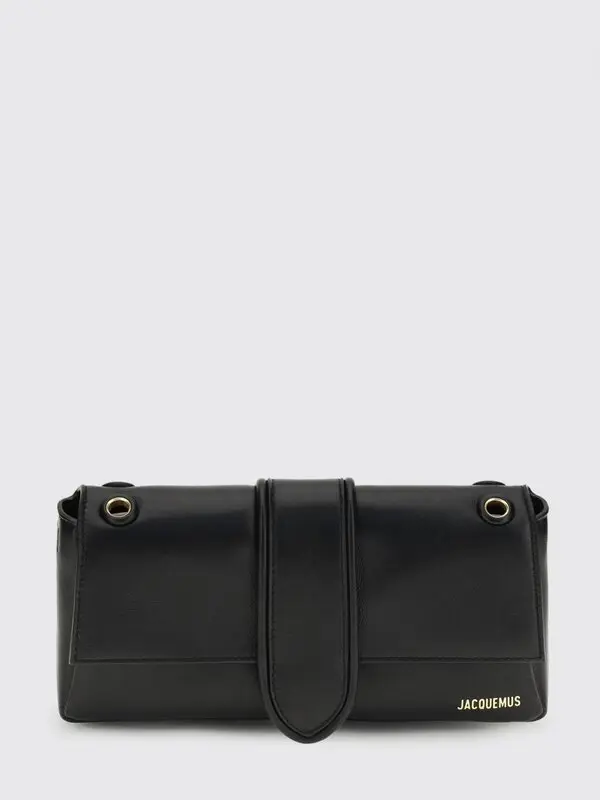 Jacquemus Le Bambino Chaîne Lambskin Leather Shoulder Bag - Black