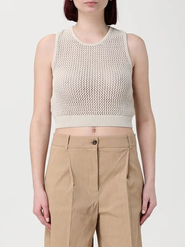 Pinko Knit Cropped Top