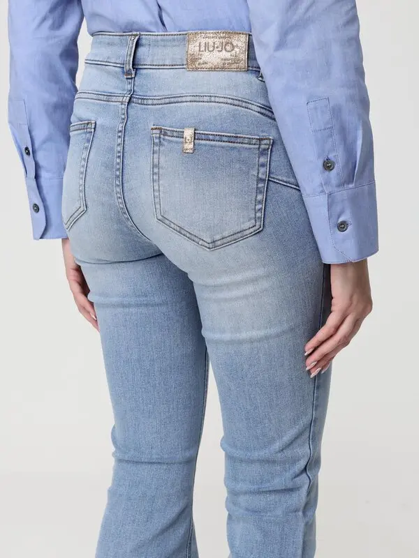 Liu Jo Flare Leg Jeans - Navy