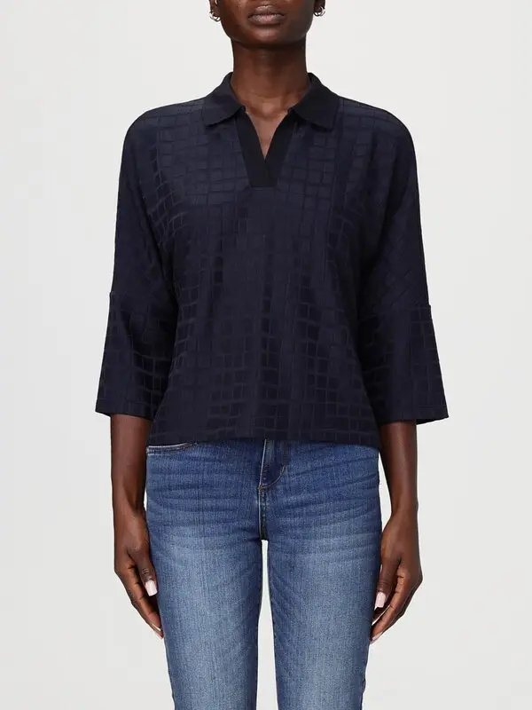 Emporio Armani Jersey Polo Shirt - Blue