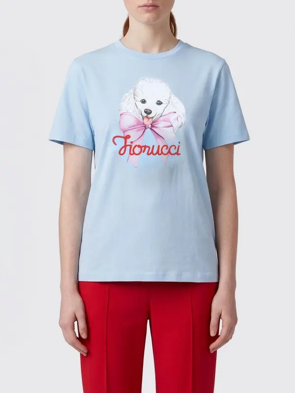 Fiorucci T-shirt - Gnawed Blue