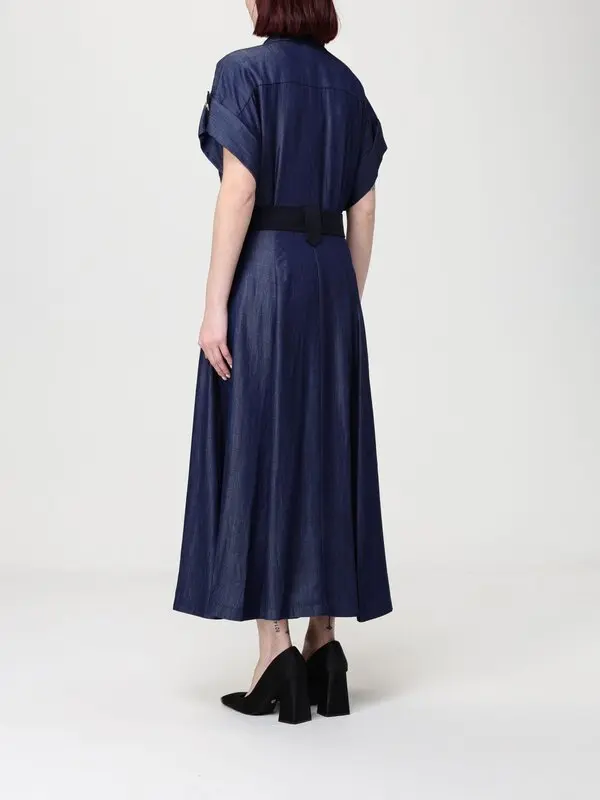 Liu Jo Belted Denim Shirt Dress