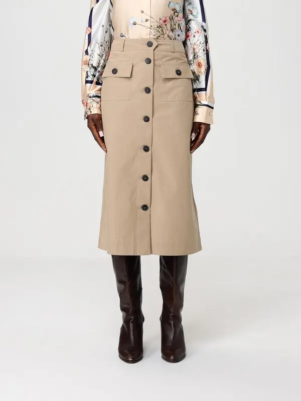 Liu Jo Button-front Midi Skirt