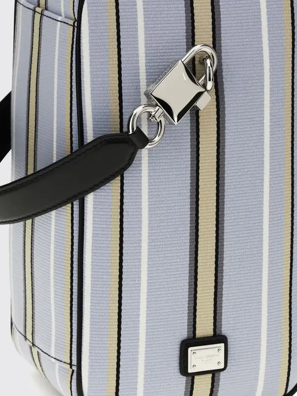 Dolce & Gabbana Striped Shoulder Bag