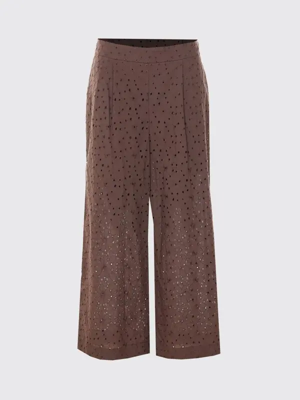 TWINSET Sangallo Palazzo Trousers - Brown