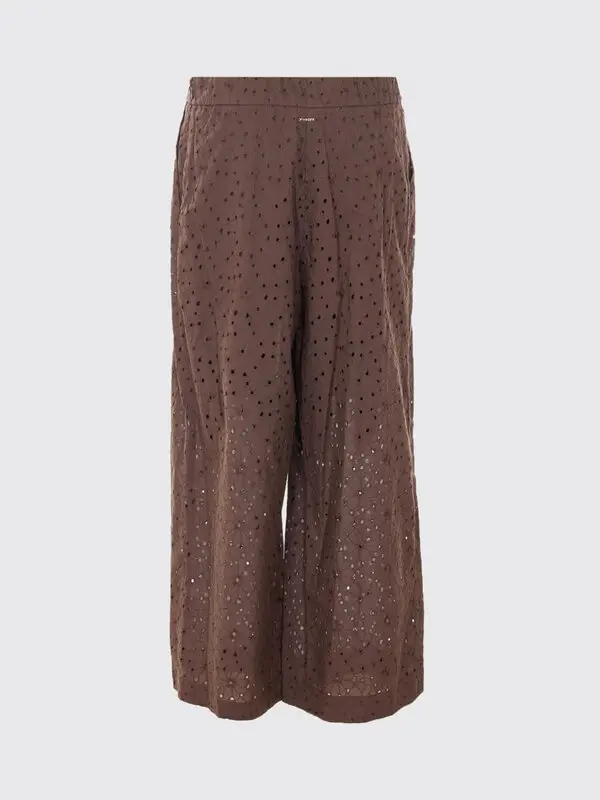 TWINSET Sangallo Palazzo Trousers - Brown