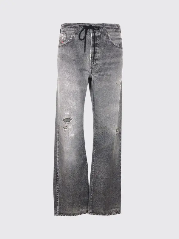 DIESEL® D-reel Joggjeans Stretch Denim Jeans - Grey