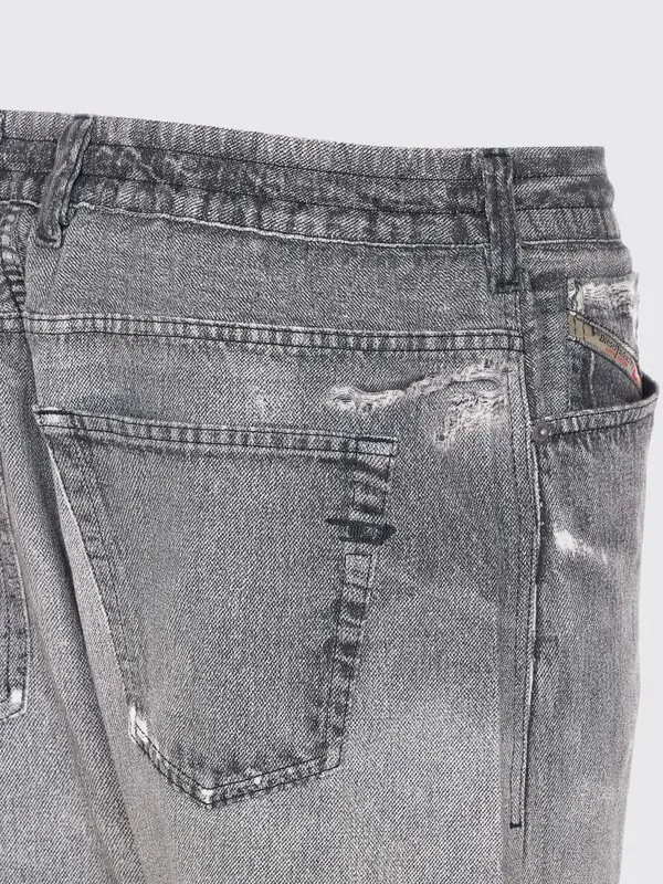 DIESEL® D-reel Joggjeans Stretch Denim Jeans - Grey