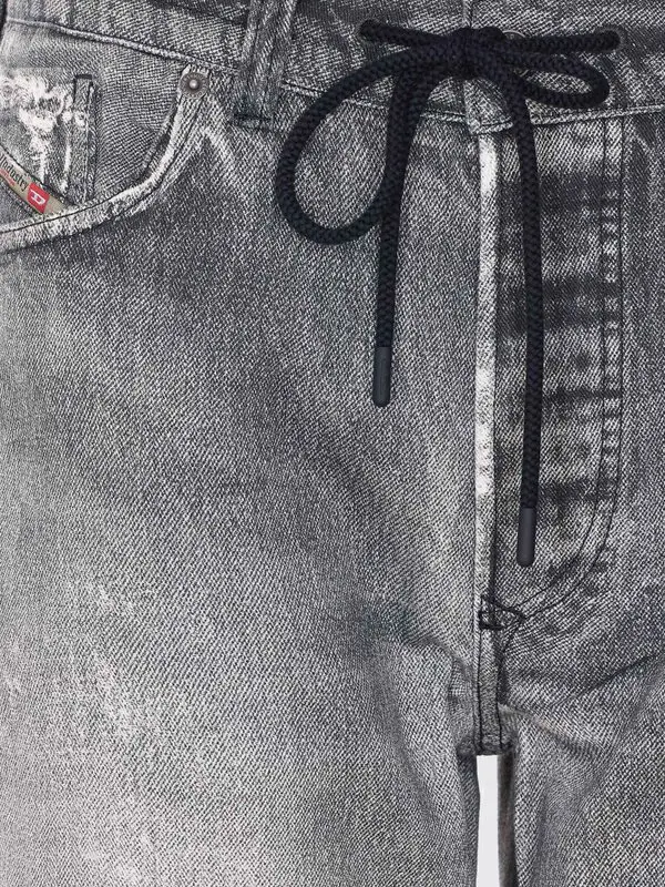 DIESEL® D-reel Joggjeans Stretch Denim Jeans - Grey