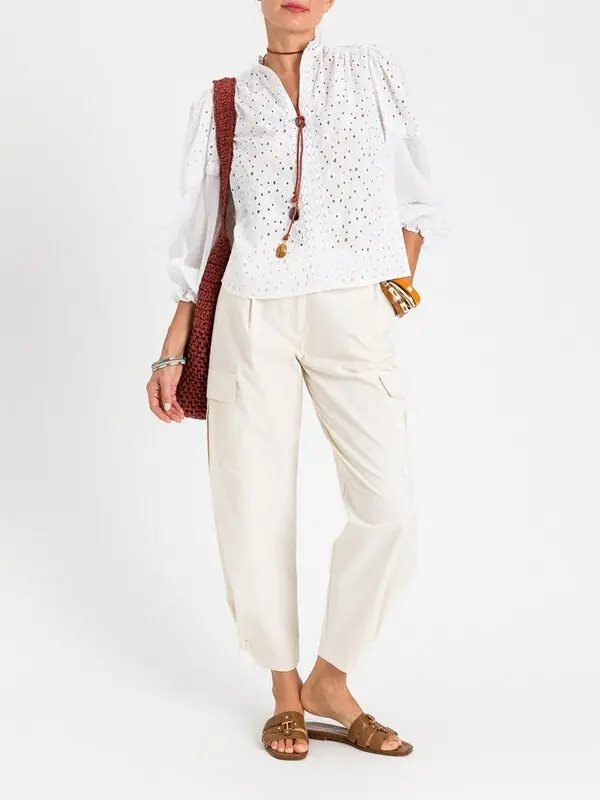 TWINSET Sangallo Lace Shirt