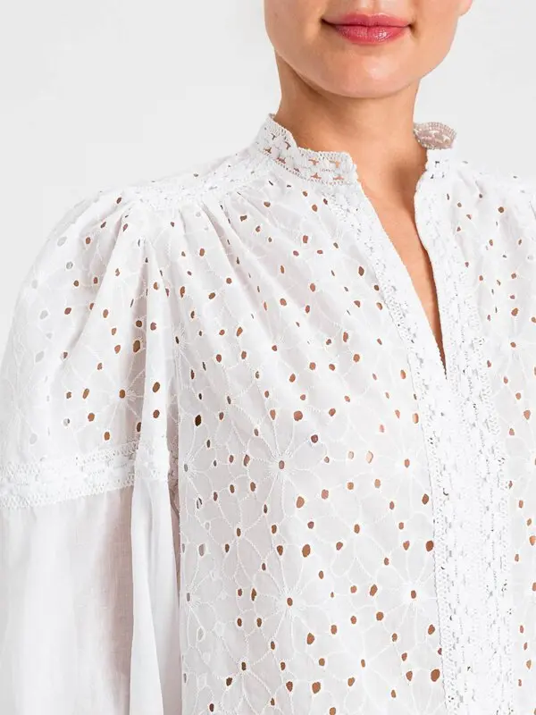 TWINSET Sangallo Lace Shirt