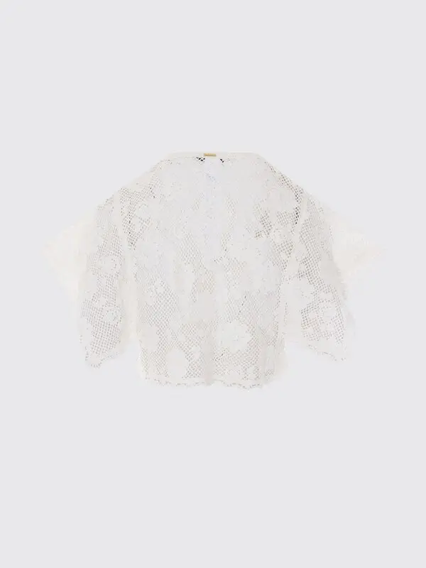 TWINSET Cotton Knit Cardigan