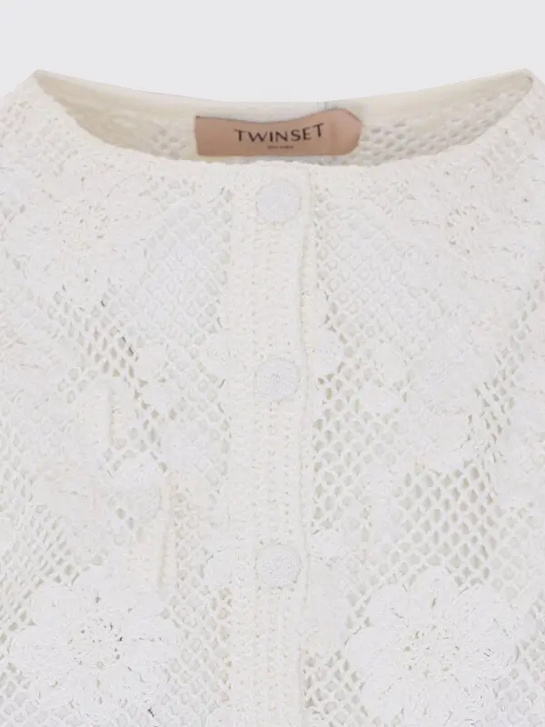 TWINSET Cotton Knit Cardigan