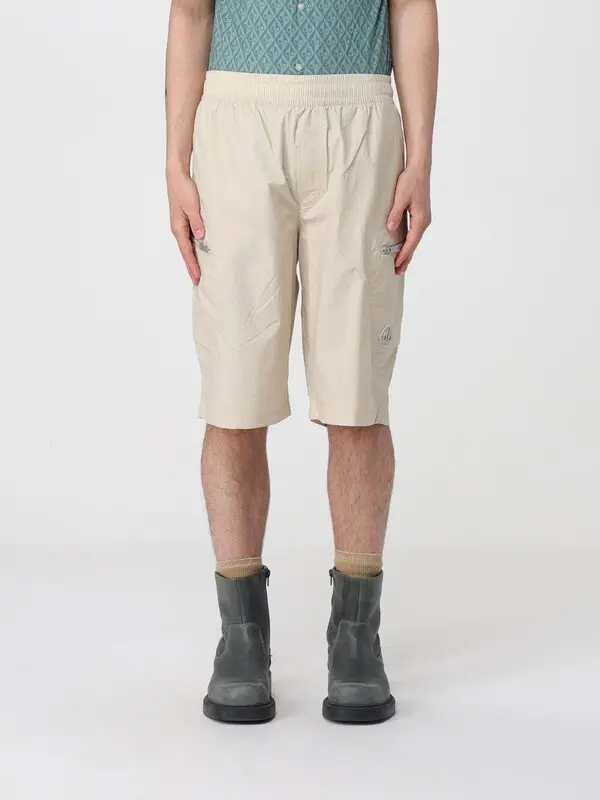 Moose Knuckles Relaxed Fit Cargo Shorts - Beige