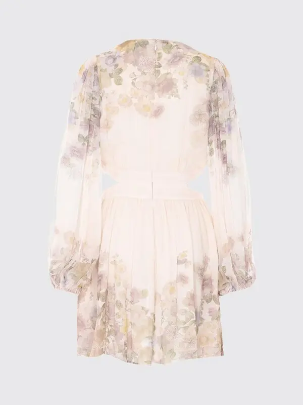 TWINSET Floral Print Cut-out Dress