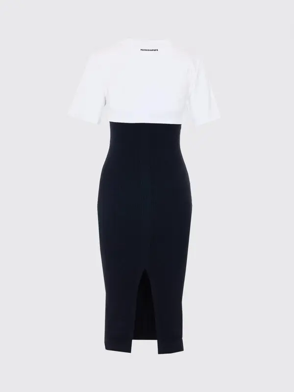 Patrizia Pepe Viscose Jersey Midi Dress