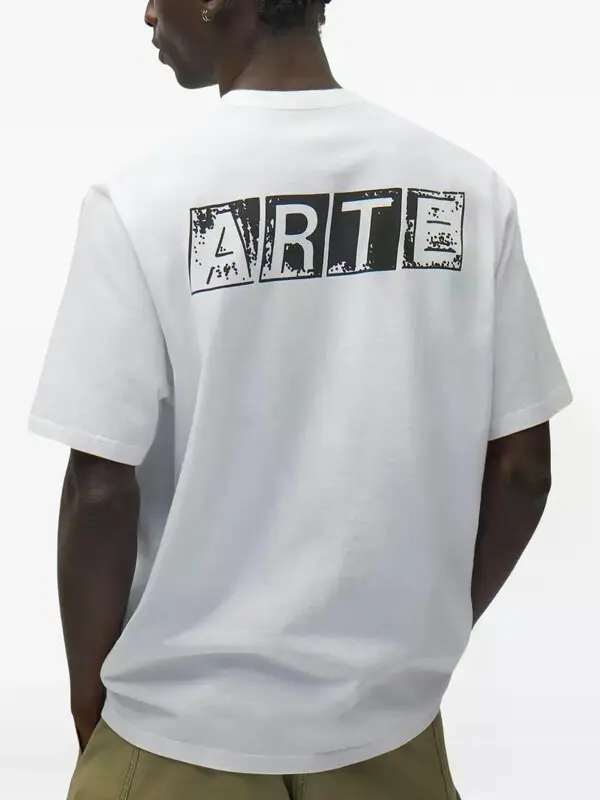 ARTE ANTWERP Crew-neck T-shirt - White