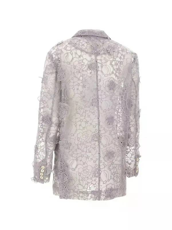 THE GARMENT Sydney Floral-embroidery Blazer