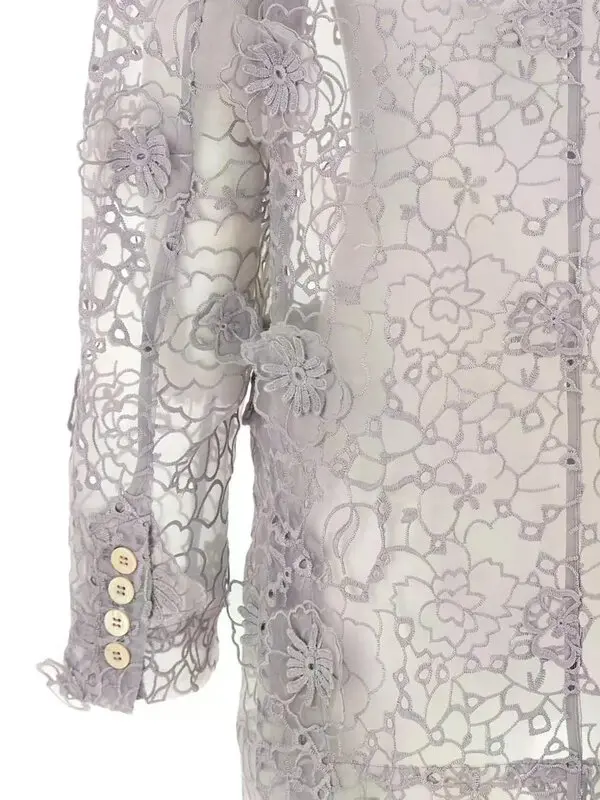 THE GARMENT Sydney Floral-embroidery Blazer
