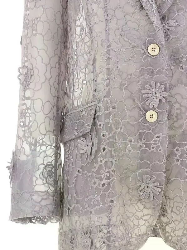 THE GARMENT Sydney Floral-embroidery Blazer