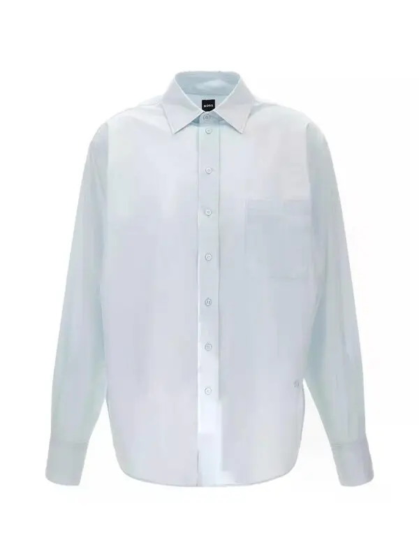 BOSS Saturday Shirt With Embroidered Detailing