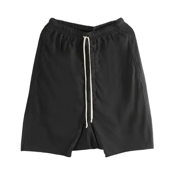 Rick Owens Drawstring Pods Shorts - Black