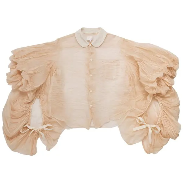 Tao Comme Des Garçons Ruffled Collar Blouse