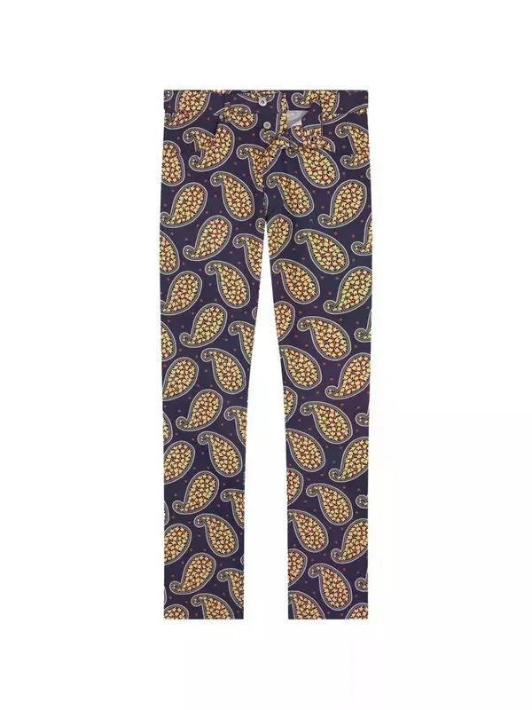 FURSAC Paisley-print Jeans - Blue