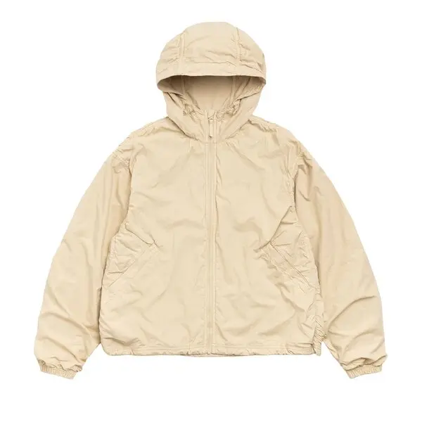 StÜssy Double Cotton Hooded Jacket - Tan